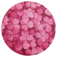 Round Grid Placemat ,One Sizex6, Round Placemat, PVC Plate Mat，15.4 ...