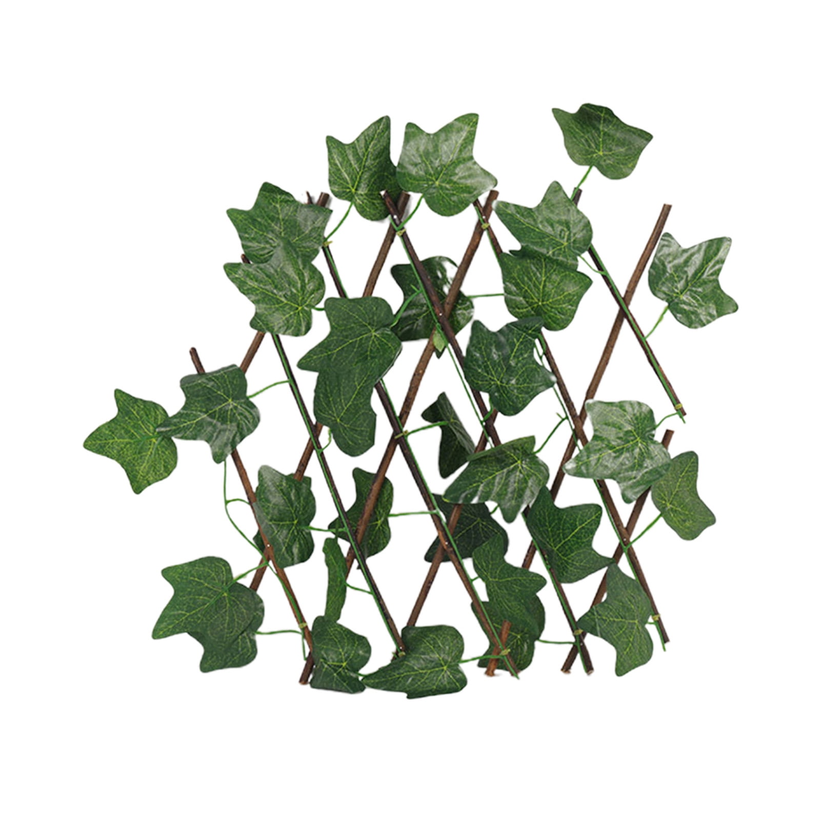 Small Artificial Garden Plant Fence Retractable Expanding Trellis Fence ...