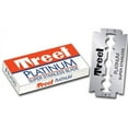 Treet Platinum Super Stainless Double Edge Razor Blades, 100 Count ...