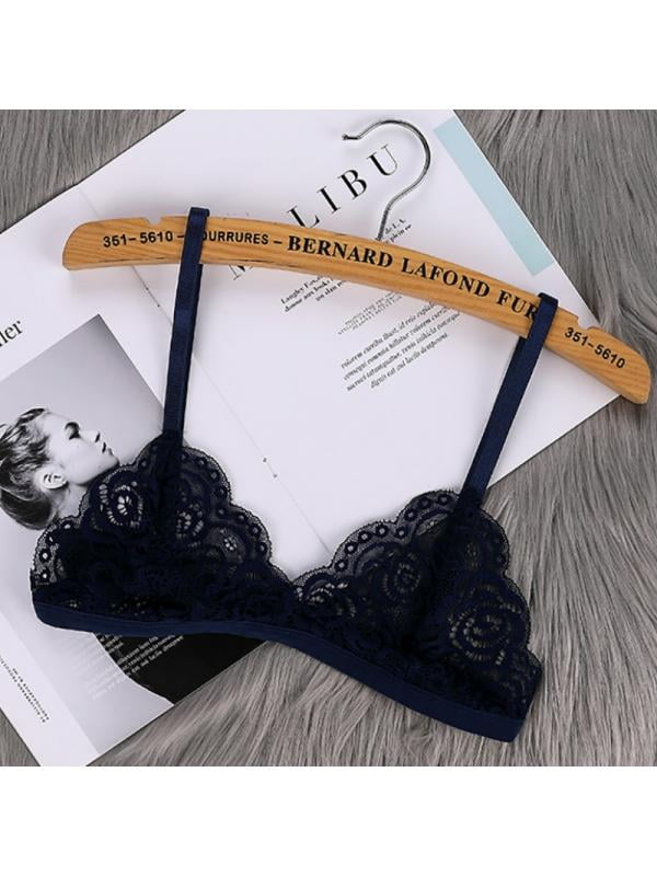 Taykoo Women Brassiere Wireless Underwear Sexy Bra Seamless Floral Lace ...