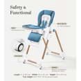 Mallify Foldable High Chairs for Babies and Toddlers, 3-in-1 ...