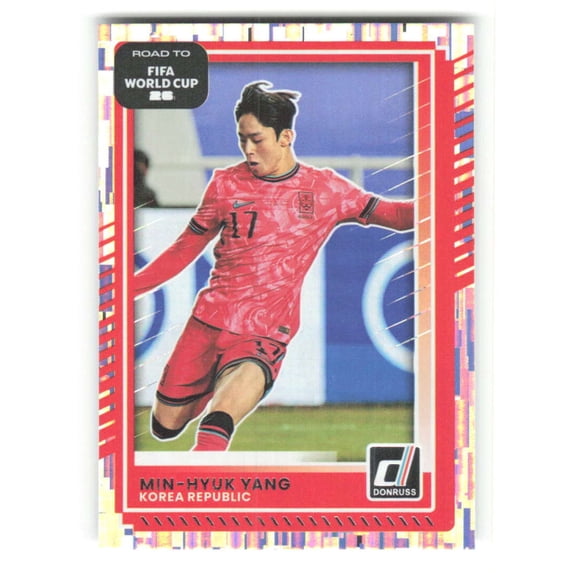 2025-26 Donruss Road to FIFA World Cup Silver #105 Min-Hyuk Yang Korea ...