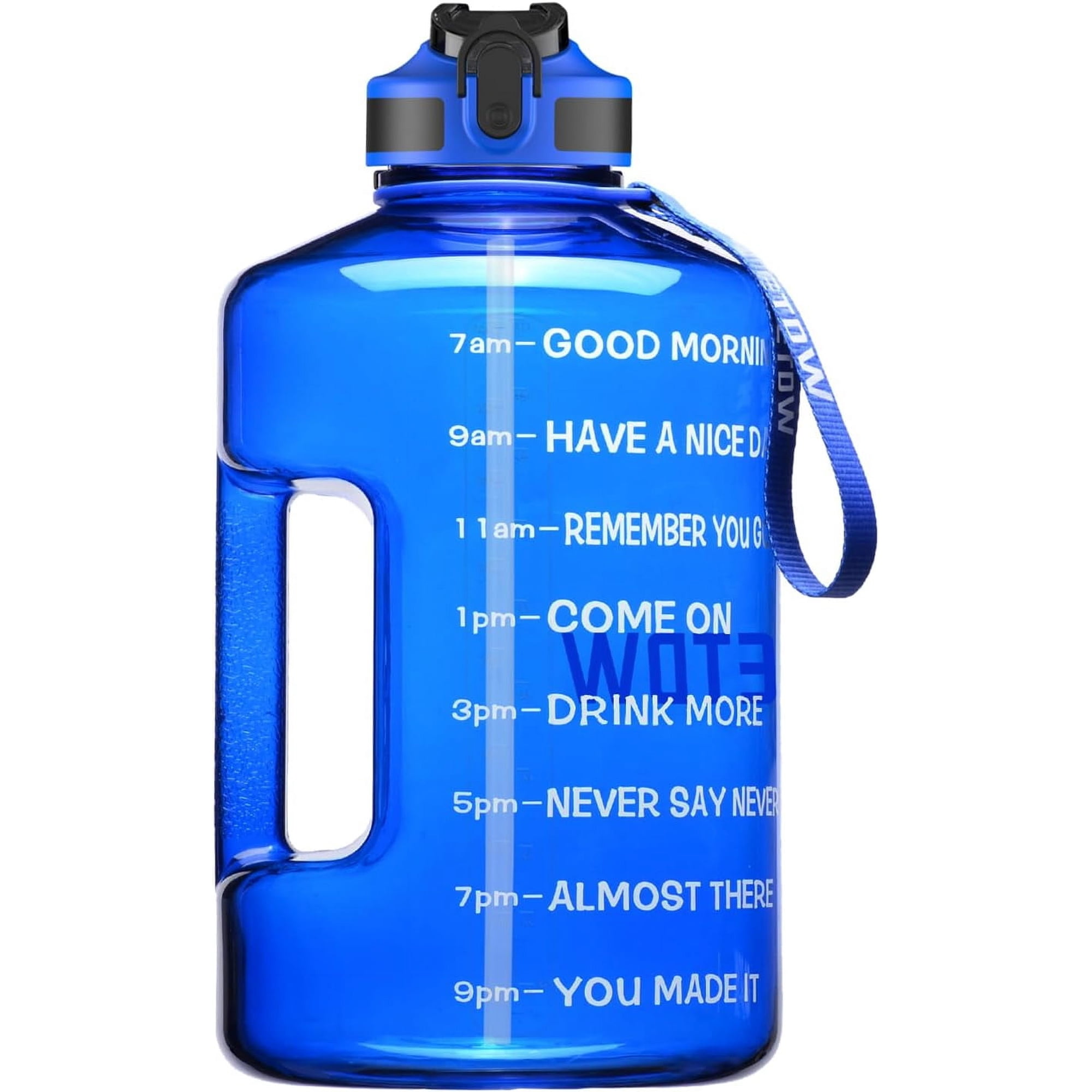 Click here for Siabc-Gallon Water Bottle With Straw And Time Mark... prices