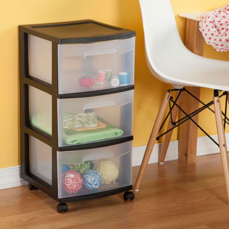 Sterilite 2 Drawer Storage Cart