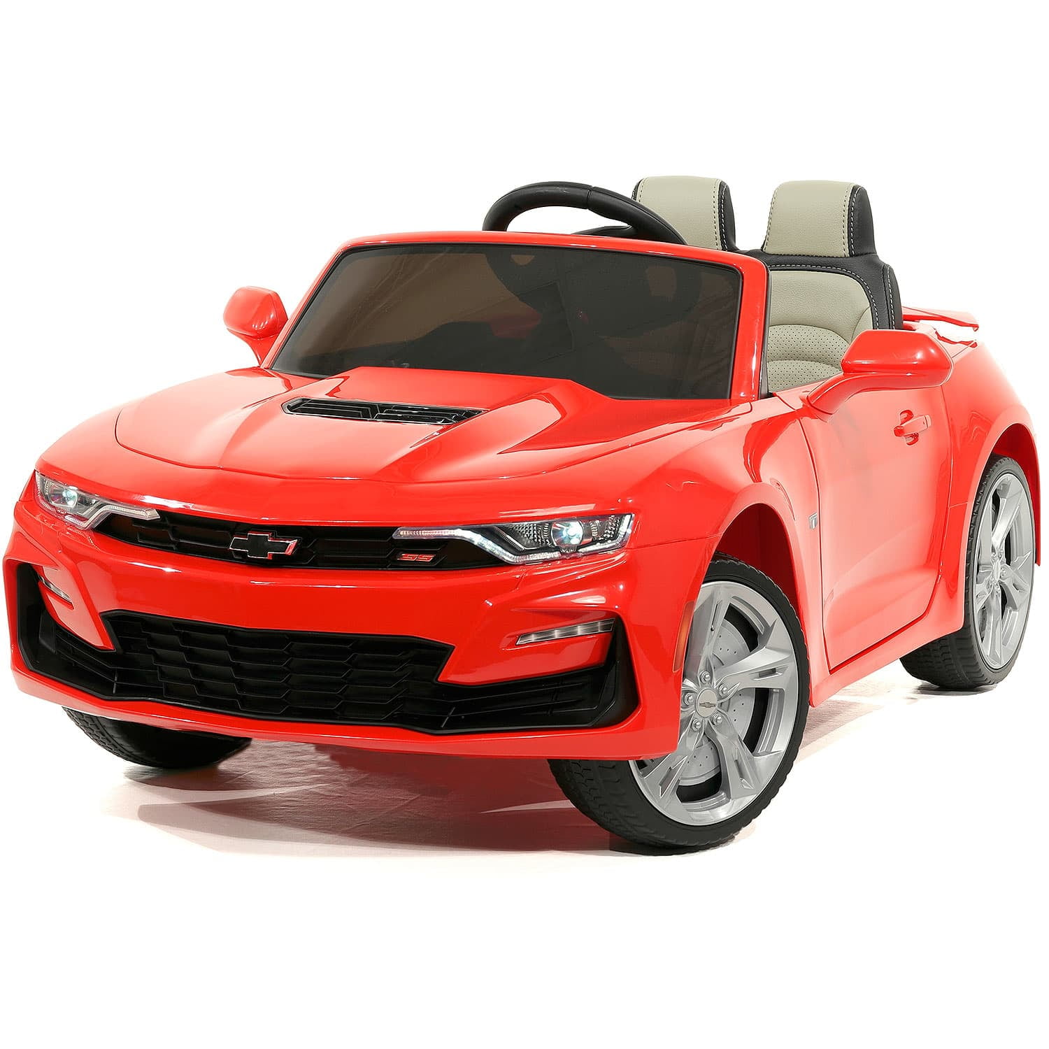 Chevrolet Camaro SS 12V Power Children Ride-On Car Truck with R/C ...