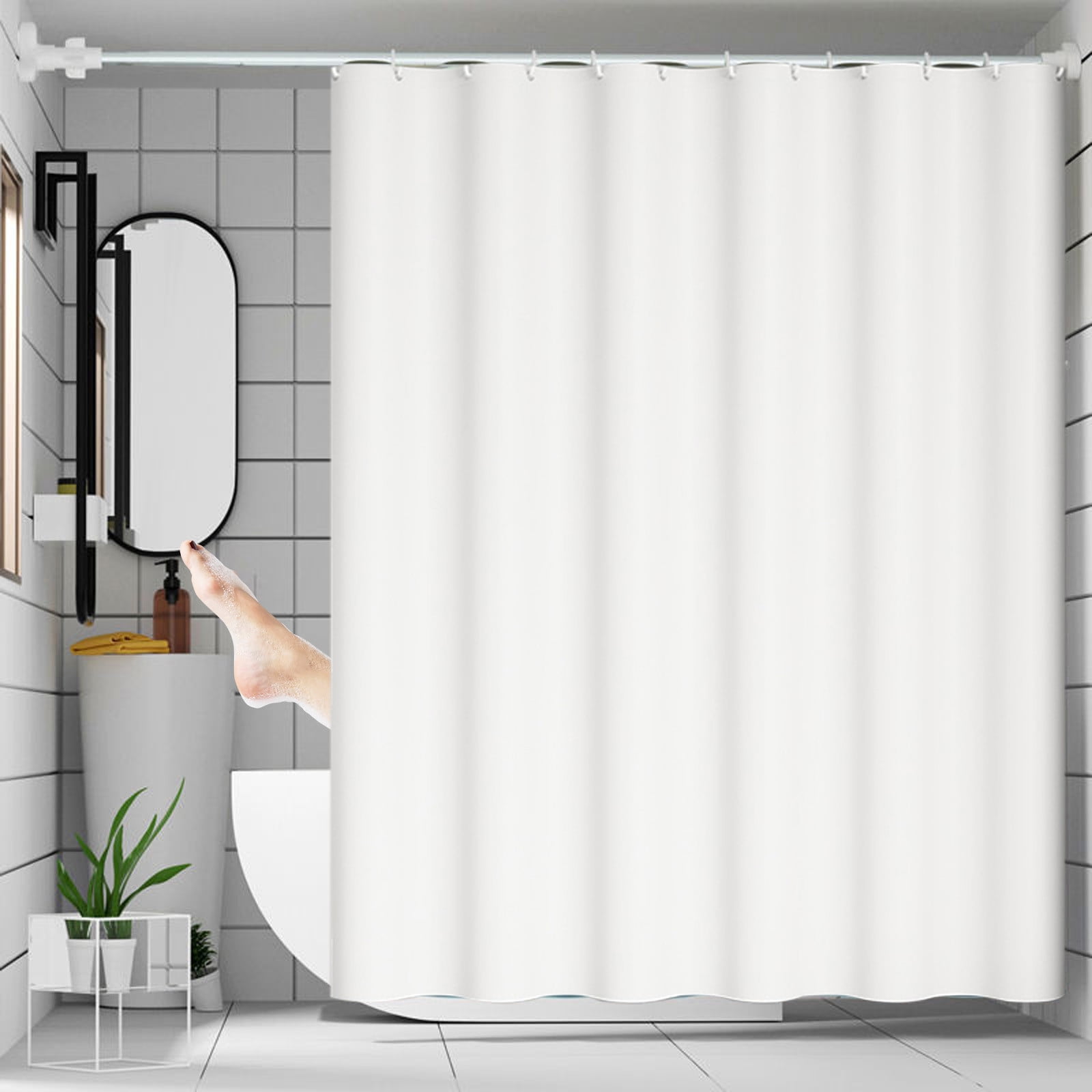 Click here for Topllc Bathroom Shower Curtain Liner  47X71 Peva S... prices