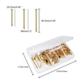 136 PCS Heavy Duty Wall Hanger Photo Wall Hardware Kits Picture Frame ...