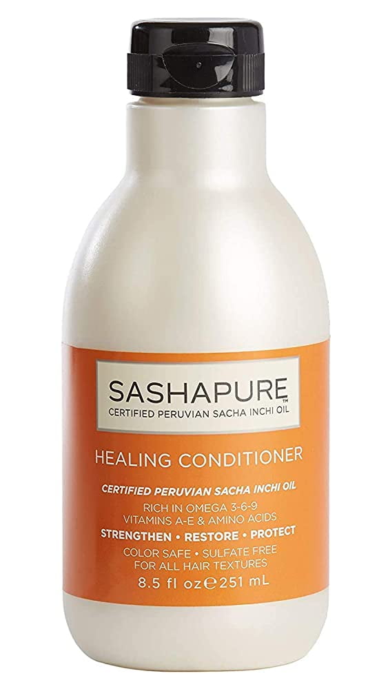 Sashapure Healing Conditioner with Sacha Inchi Oil Sulfate Free, 8.5 oz ...