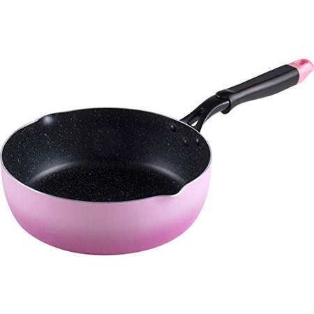 Peace Strawberry Deep Frying Pan Super Deep Pan 24cm Fry Boil Boil Boil ...