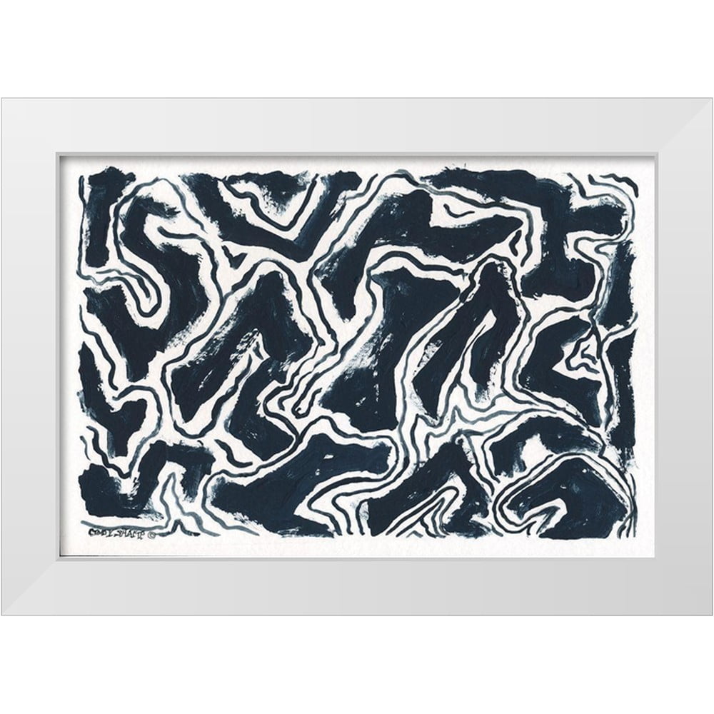 Shamp, Cindy 14x11 White Modern Wood Framed Museum Art Print Titled ...