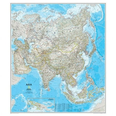 National Geographic Reference Map: National Geographic World Wall Map ...