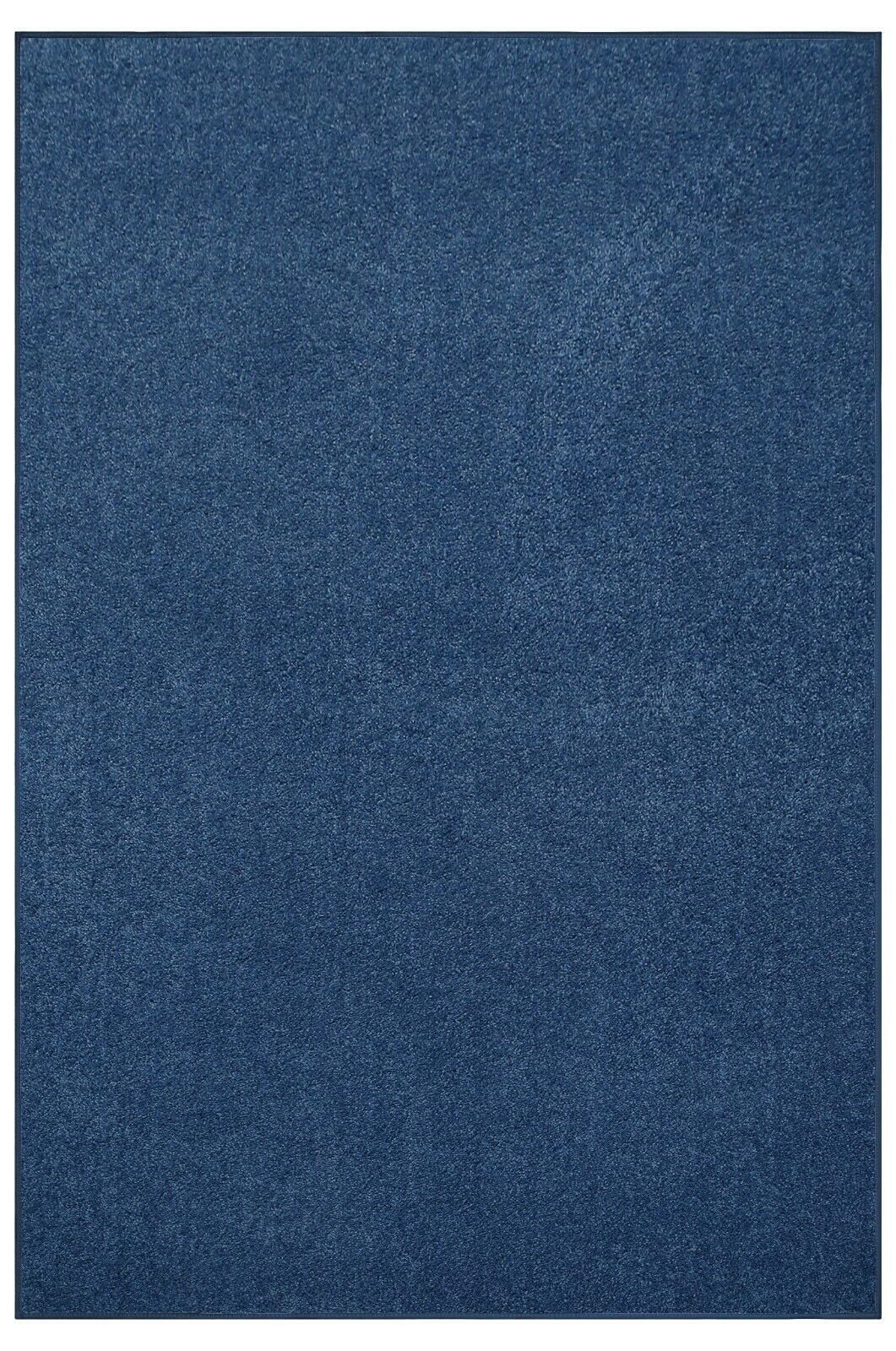 Furnish My Place Royal Blue 4' x 6' Solid Color Rug, Bedroom, Machine ...