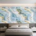 Adarl Marble Pattern Wall Panels Peel and Stick Wallpaper for Bedroom ...