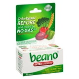 Beano Extra Strength, Gas Prevention & Digestive Enzyme Supplement, 30 ...