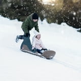 Step2 Snow Runner Tobaggan Style Plastic Winter Sled for Kids - Walmart.com