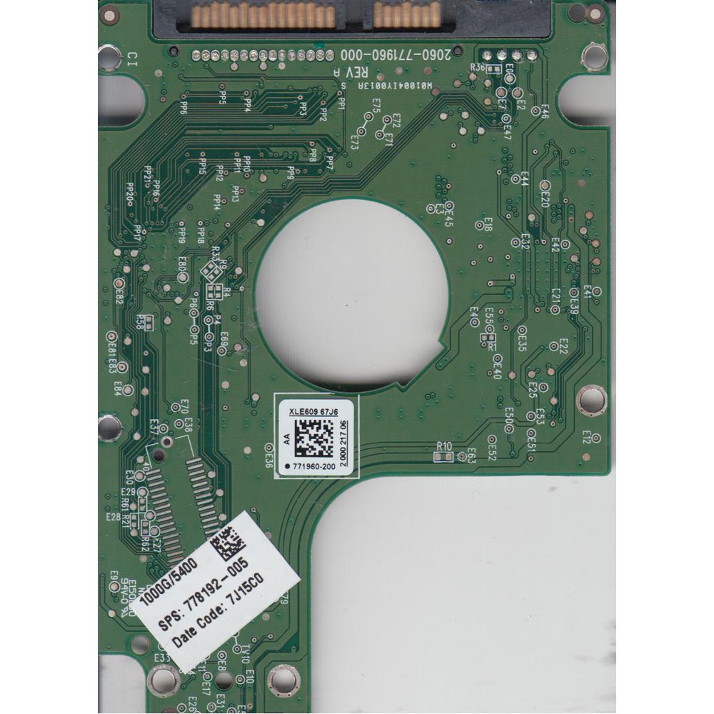 WD10JPVX-60JC3T0, 771960-200 AA, WD SATA 2.5 PCB - Walmart.com ...