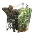 GhostBlind 4-Panel Predator Ground Blind, Mirror Silver for Deer ...