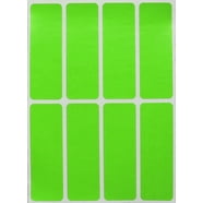 Yellow Sticker Label Sheets Bulk Printable Paper Labels 1 inch x 0.375 ...