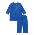 Hihipz Little Boys Outfit Sets Middle East Embroidered Arab Long Robe ...