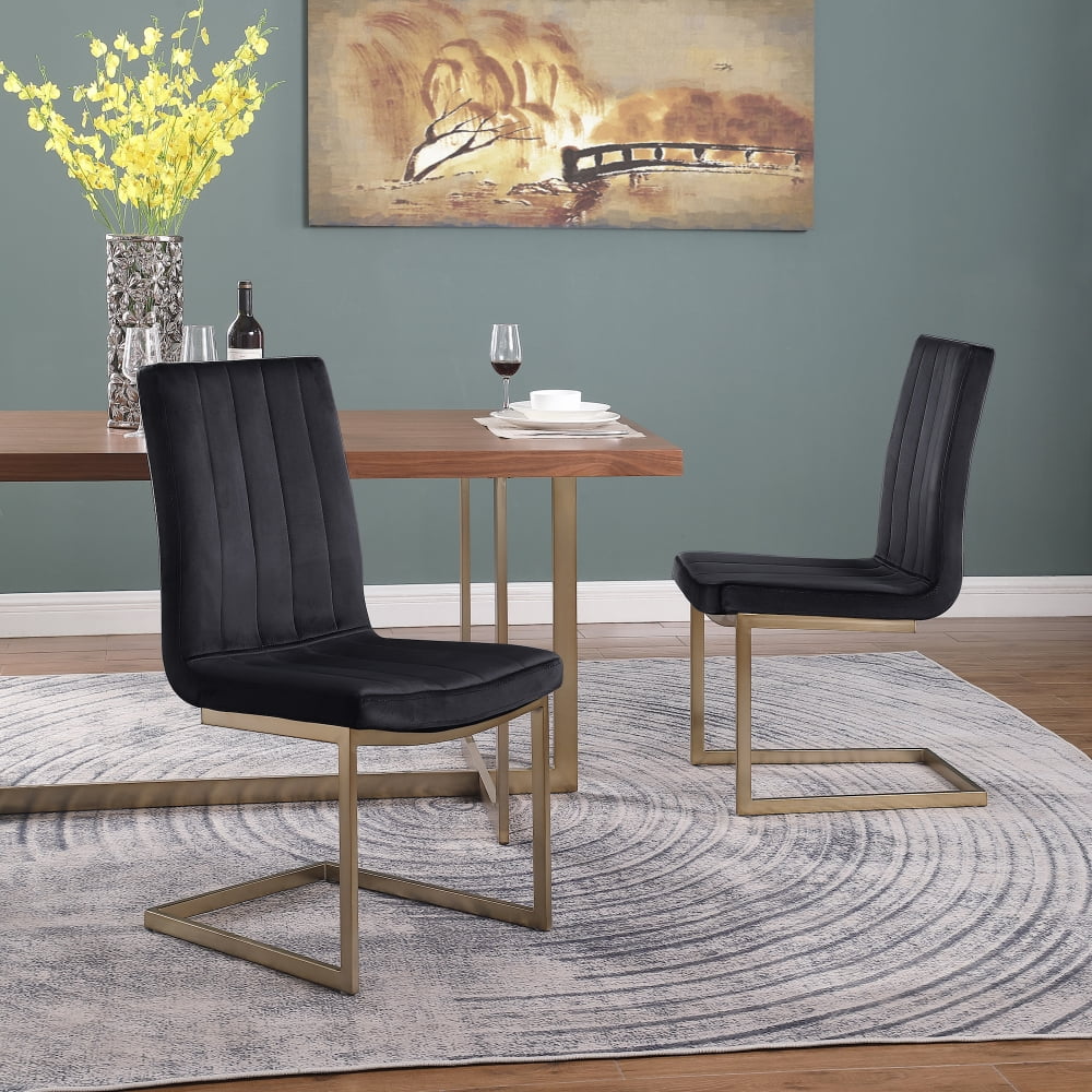 Dining Chairs Set of 2, Modern Side Dining Room Chairs, Kitchen Chairs ...