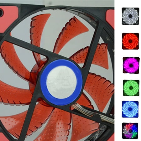 Ultra Silent LED Case Fans Fashion Ultra silent Light Up LED Cooling ...