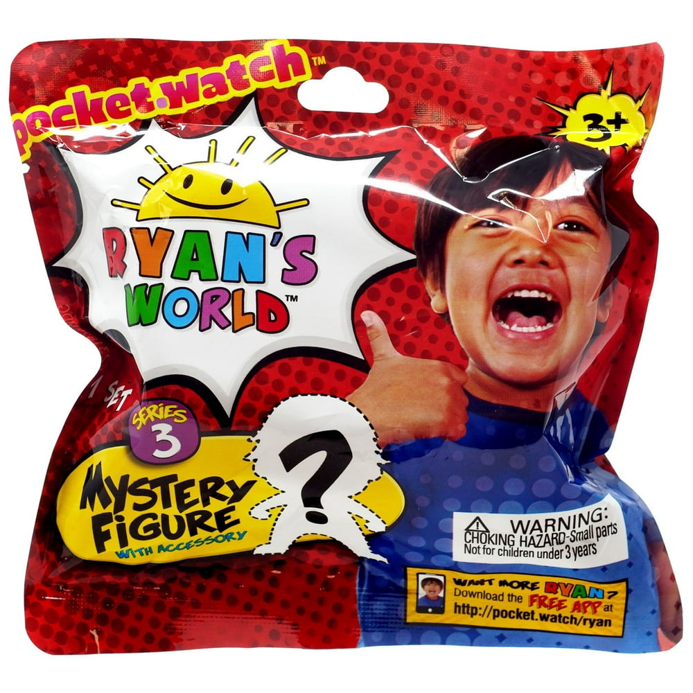 Ryan's World Mini Figure with Accessory Series 3 Mystery Pack - Walmart ...