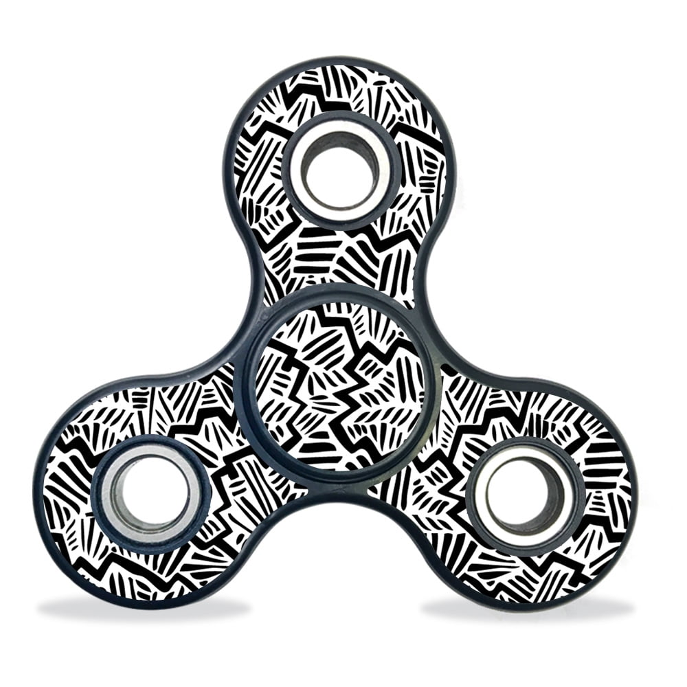 Skin Decal Wrap Compatible With Fidget Spinner Hand Tri Fydget toy ...