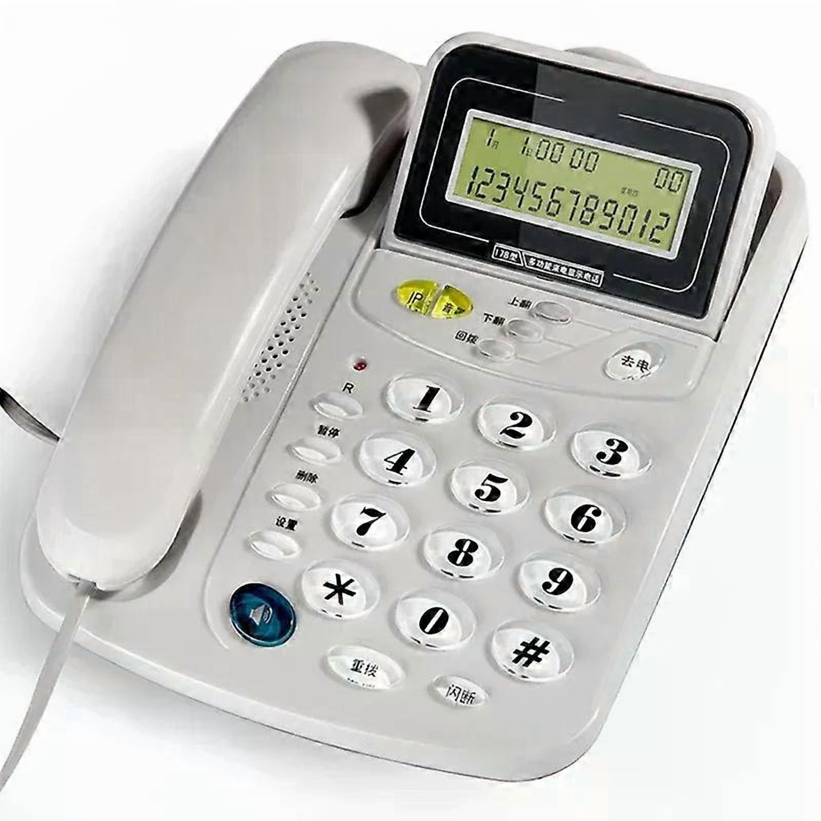 Click here for Zhh Caller Id Home Landline With Loud Ringtone For... prices
