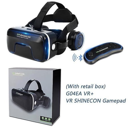 Shinecon upgraded z4 vr large viewing immersive experience vr box 3d ...