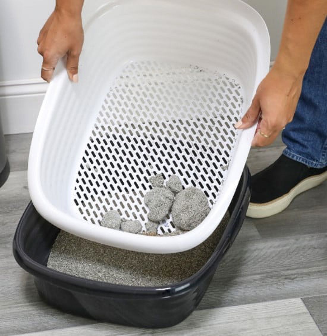 Cat Litter Box With Strainer Online Cat Litter Box With Strainer Online