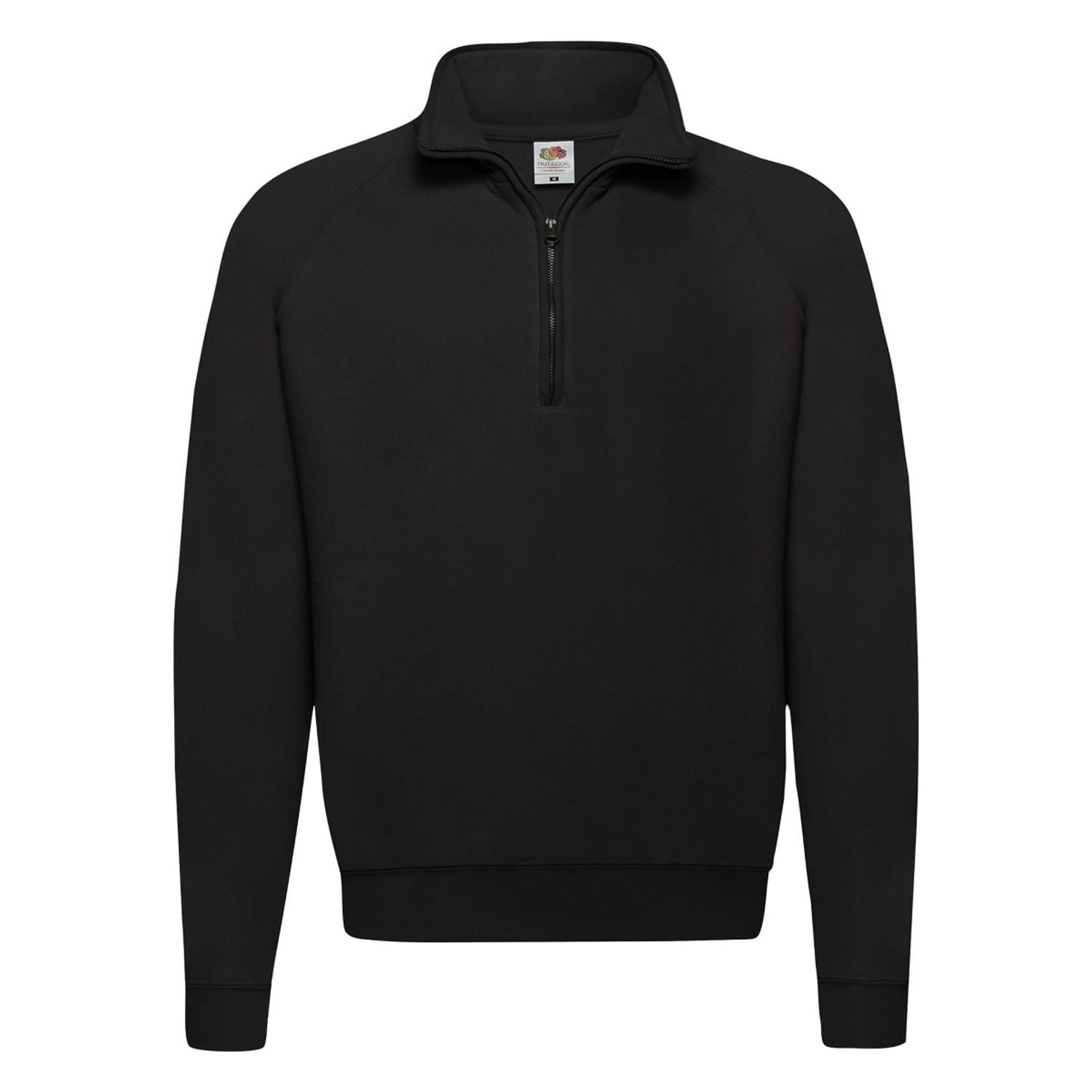 Click here for Fruit Of The Loom Mens Classic 80/20 Zip Neck Swea... prices
