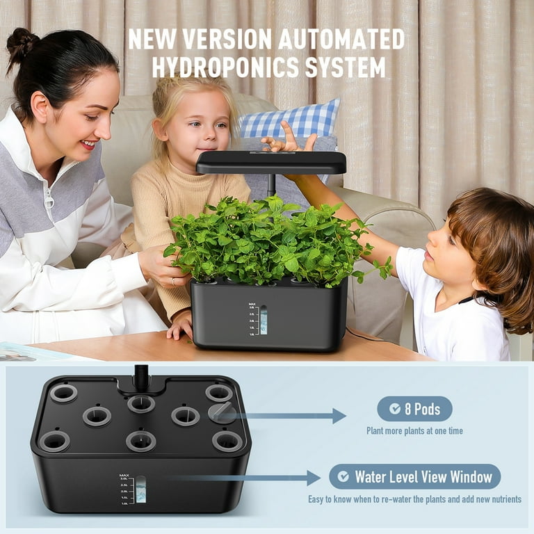 Hydroponics Starter Kit Moistenland Hydroponics Growing System