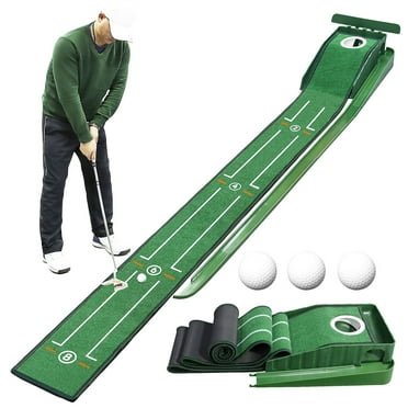Costway Large 5x4 FT Golf Practice Driving Mat, Indoor/Outdoor ...