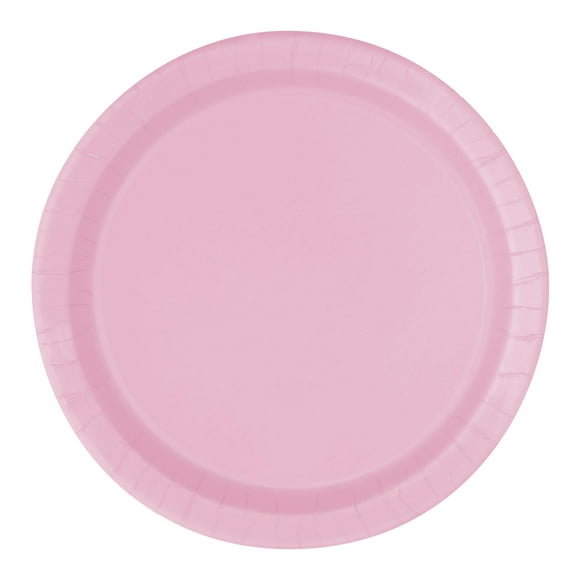 Pink Paper Plates