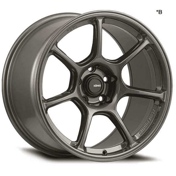 KONIG Ultragram Rim 15X7 4X100 Offset 30 Carbon Bronze Metallic ...
