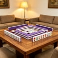 Premium Acrylic American Mahjong Tiles 160 Piece Set Portable Western ...