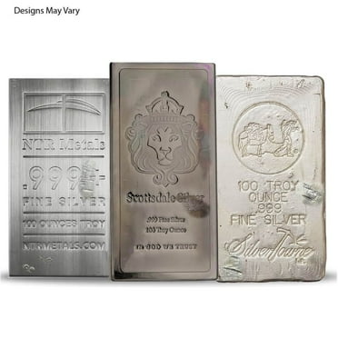 Walmart 100 oz .999+ Fine Silver Bar - Secondary Market - Walmart.com