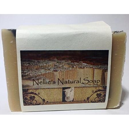 Nellies Natural Soap Goats Milk Soap - Tea Tree with bamboo charcoal ...