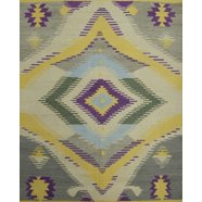Traditional Collection, Yellow & Gold All-Over Area Rug 9' 9'' X 7' 10 ...