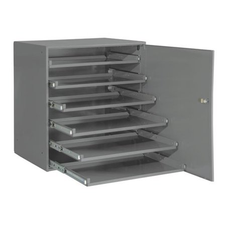 Durham 321B-95-DR Heavy Duty Bearing Slides Rack - Holds 6 Large ...