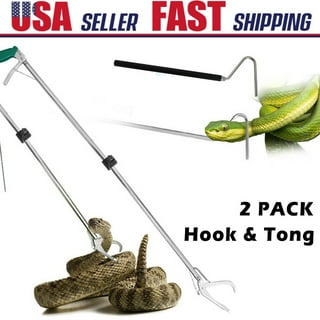 28.5" to 57" Retractable Snake Hook,Didadi Professional Reptile Grabber ...