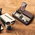 Valet Tray, Nightstand Organizer with 5 Compartments for Phone, Watch ...