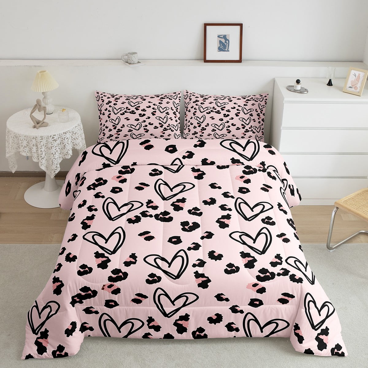 Click here for Erosebridal Teens Cool Heart Comforter Sets Toddle... prices
