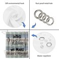 72x78 Inch Shower Curtain Spoon Knife Kitchen Bathroom Decor ...