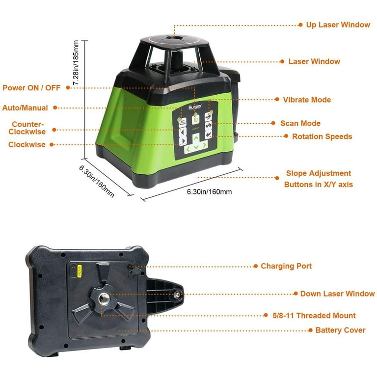 Kapro Self-leveling Green Beam Rotary Laser With Plane, 48% OFF