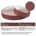 240 Grit Continuous Sandpaper Roll1" X 32.14 Feet Emery Cloth Roll For ...