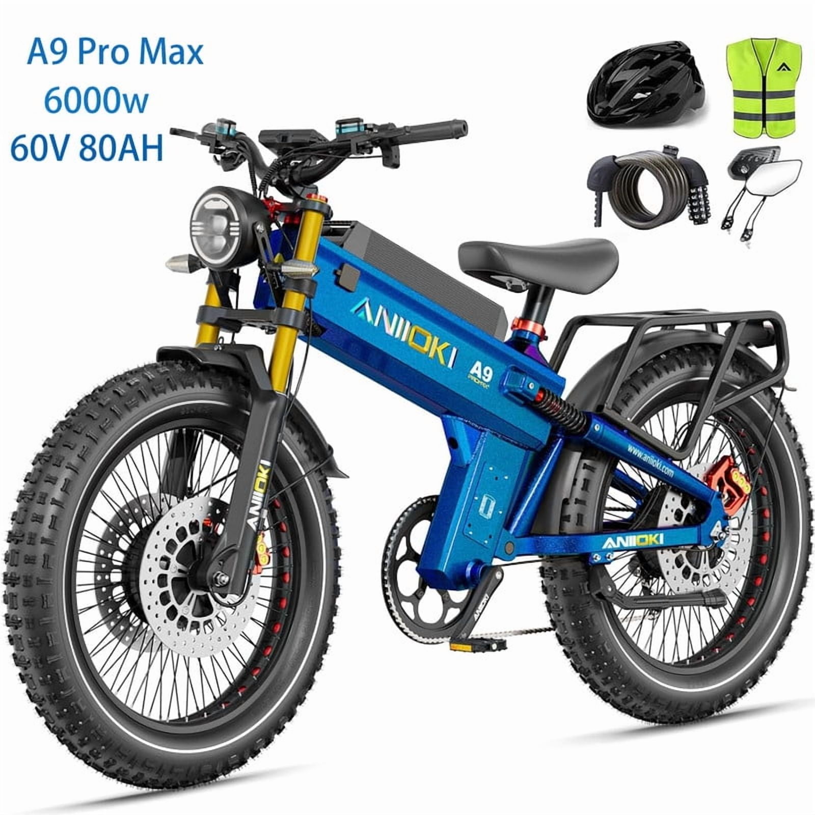 Click here for Aniioki A9 Pro Max Electric Bike 2025 Upgraded 600... prices