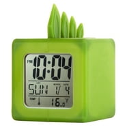 Reizen LCD Talking Alarm Clock- Rectangular - Walmart.com