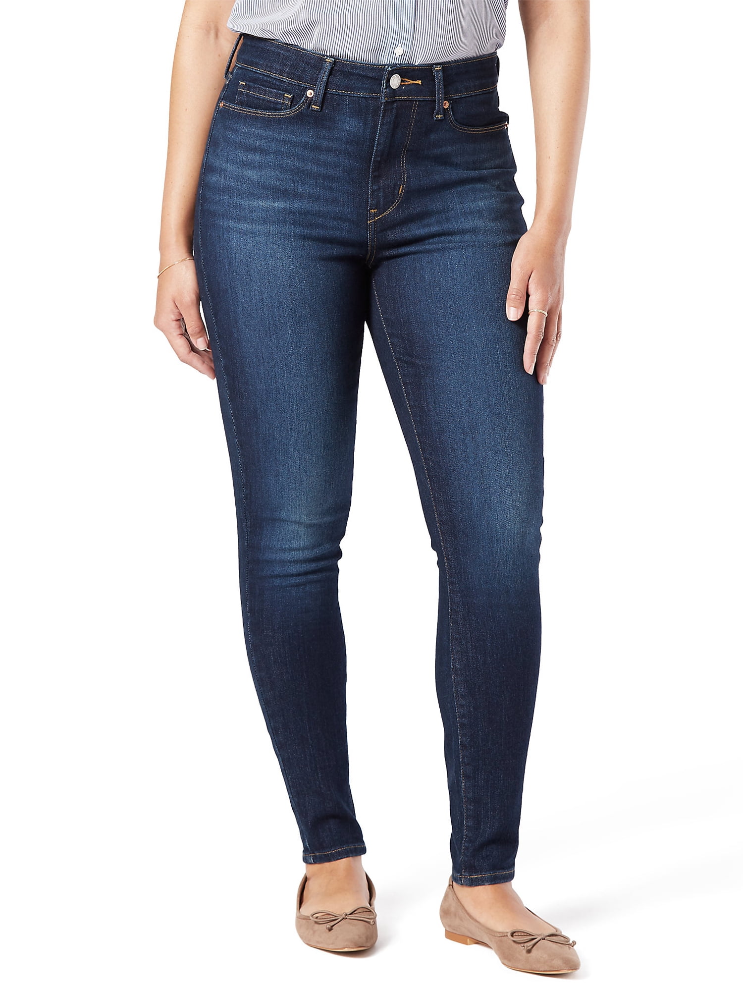 Signature by Levi Strauss & Co. Women's High Rise Skinny Jeans ...