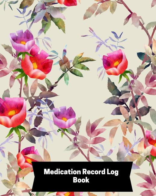 Medication Record Log Book: Undated Personal Medication Checklist ...
